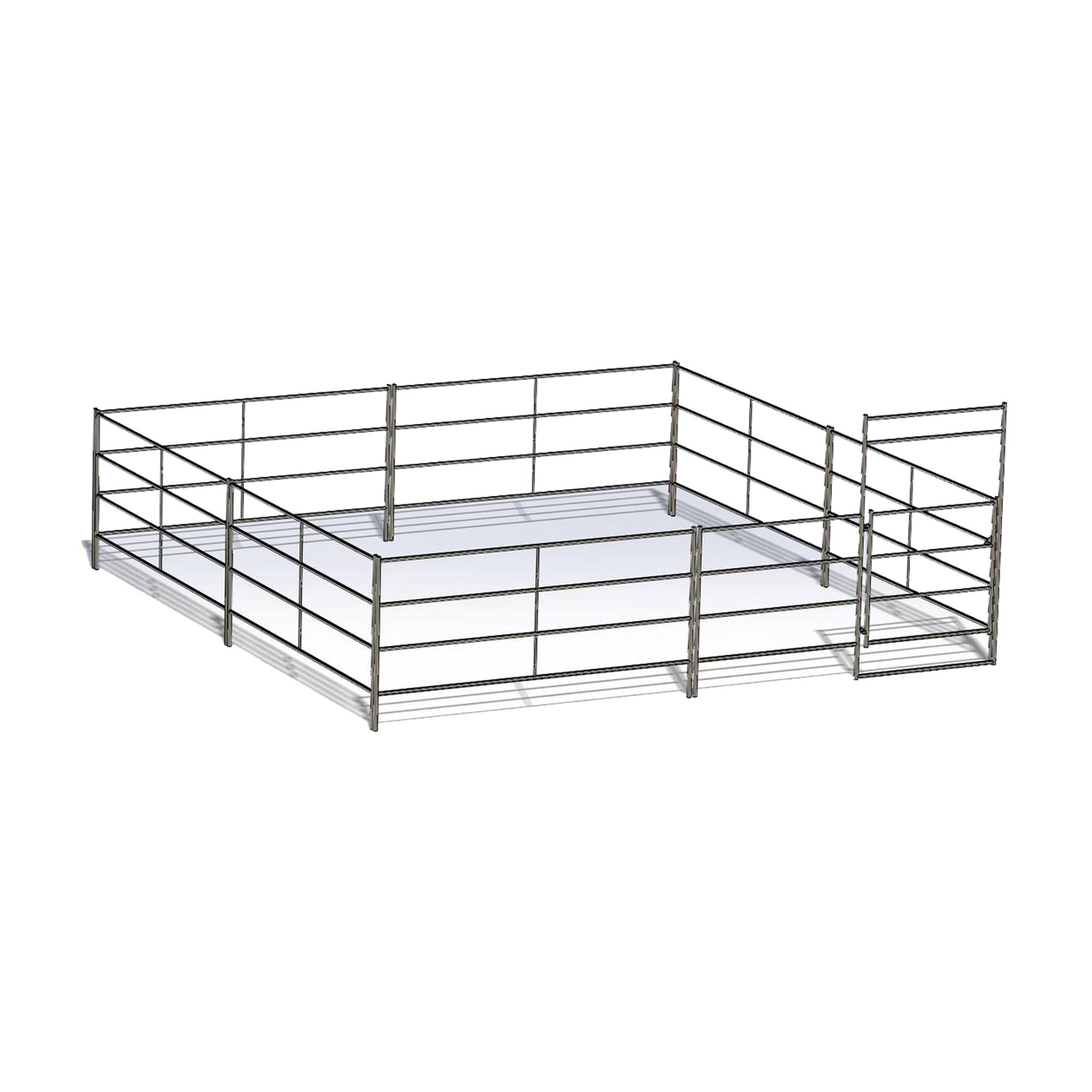 20 Ft X 20 Ft Stall (5 Rail) | Solavera Farm and Ranch